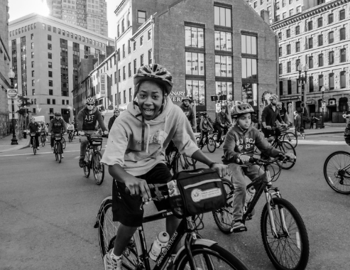 Richard Huff - Boston Biker | Over The Moon Art Studios & Art School