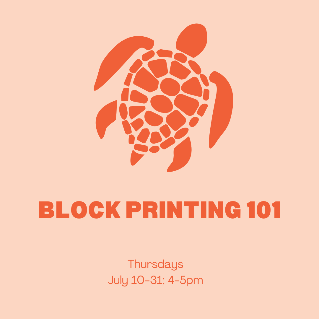 Intro to Block Printing Class in Asbury Park | Over The Moon Art ...